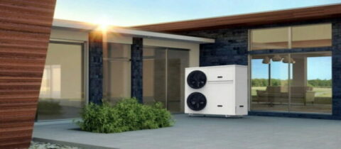 Esquema y funcionamiento de un sistema de aerotermia